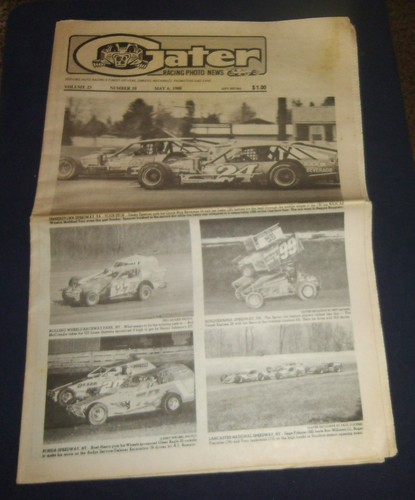 1988 Gater Racing Photo News May 6th Issue | eBay