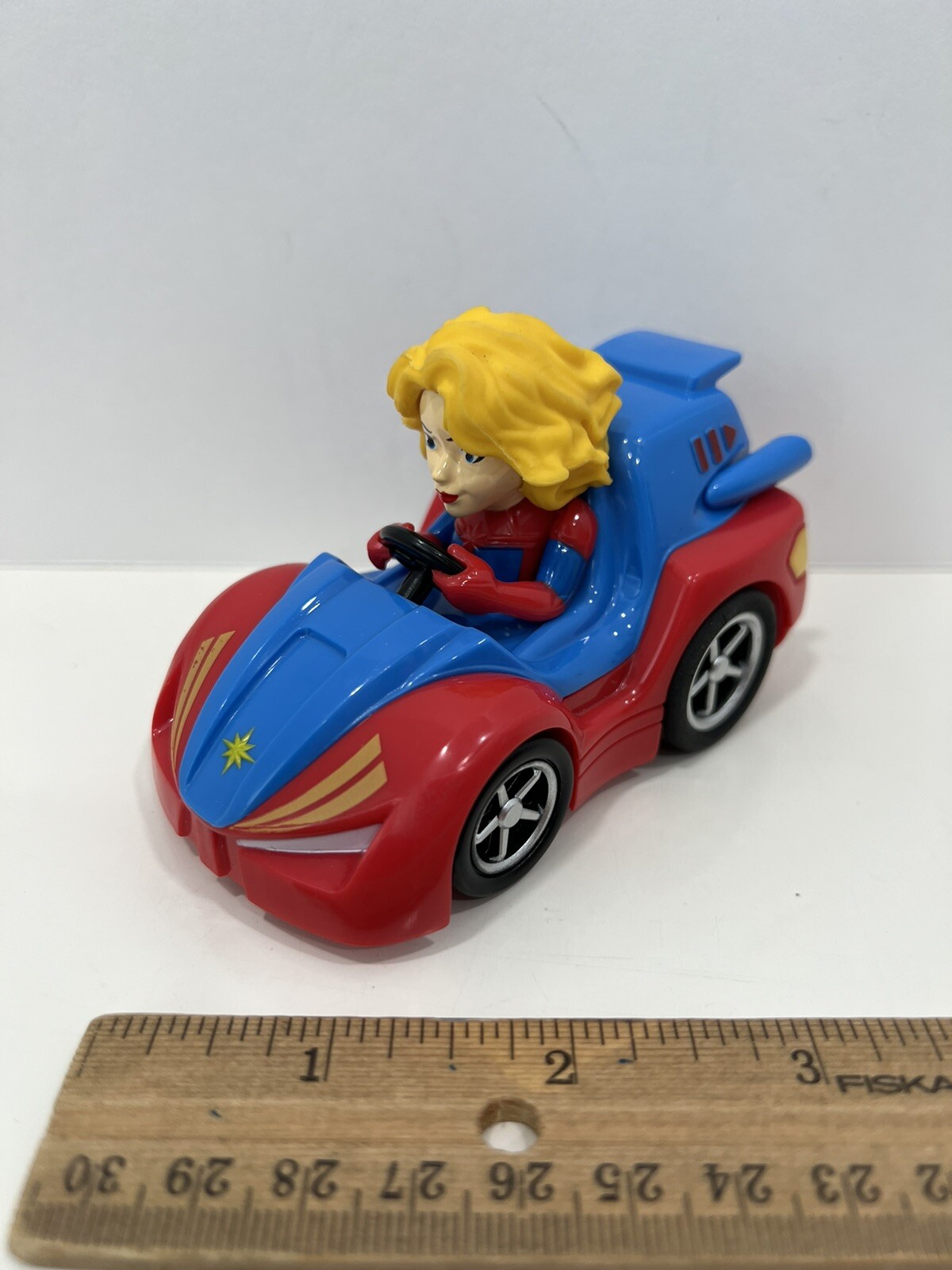Captain Marvel Super Hero Car Pull Back Action 2019 JAM’N Products | eBay