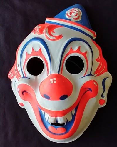 Vintage Halloween CLOWN Mask Collegeville Costumes? Rob Zombie? | eBay