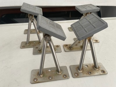 Weaver Stainless Standard Adjustable Dinghy Chocks/Stands | eBay