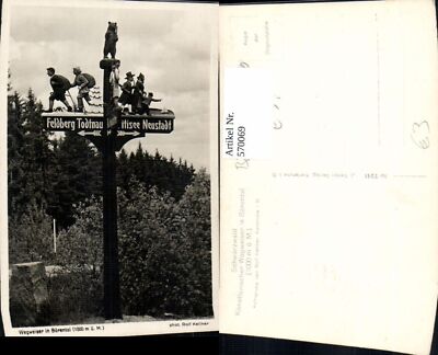 570069,Künstlerischer Wegweiser Bärental Schwarzwald Feldberg | eBay.de