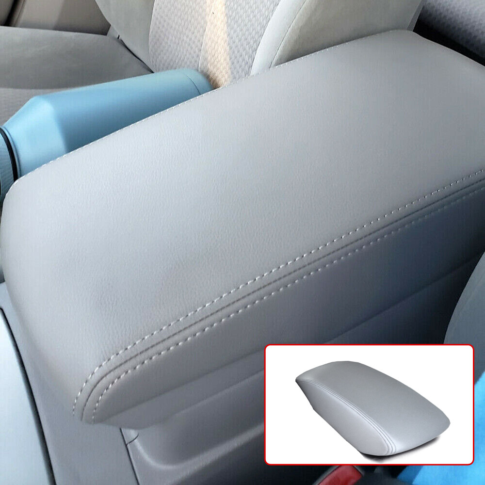 Fit For Toyota Camry 2007-11 Leather Center Console Lid Armrest Cover ...