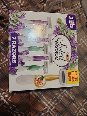 Soleil Escape Women'S Disposable Razor 3 Blade Razor Gift Pack ...