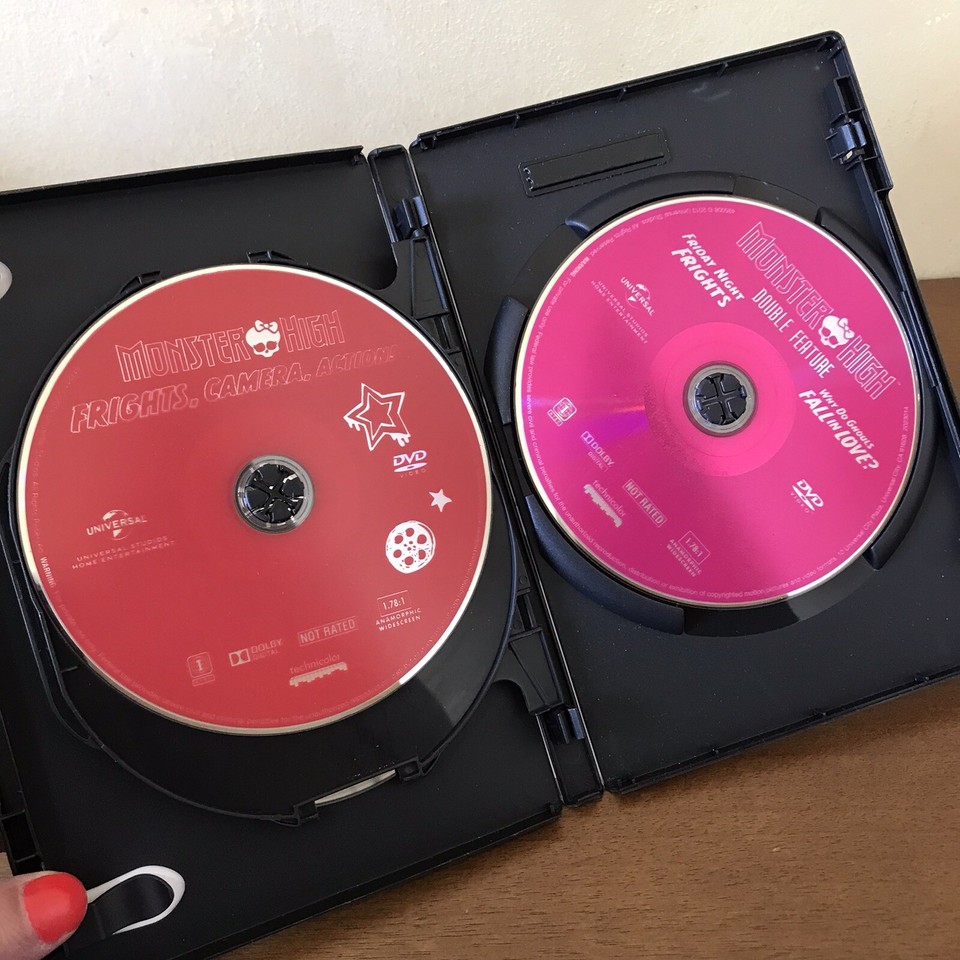 Monster High DVDs You Choose Combined Shipping Mattel Creations Monster ...