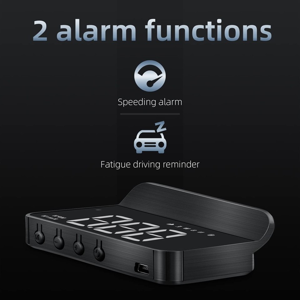 Windshield Display for Car,Digital Speedometer for Car, HUD Car6248 ...