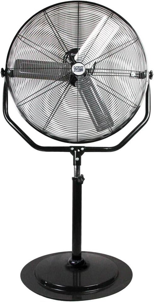Industrial 30" Pedestal Fan, Powerful Heavy Duty, Commercial Fan for ...