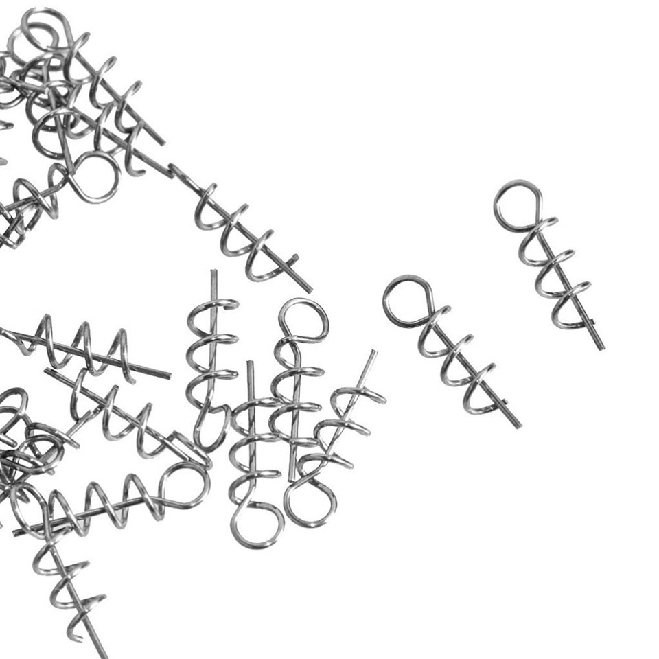 Bait Rigging Springs Freshwater Fishing Lures Latch Pin Fixed Lock | eBay