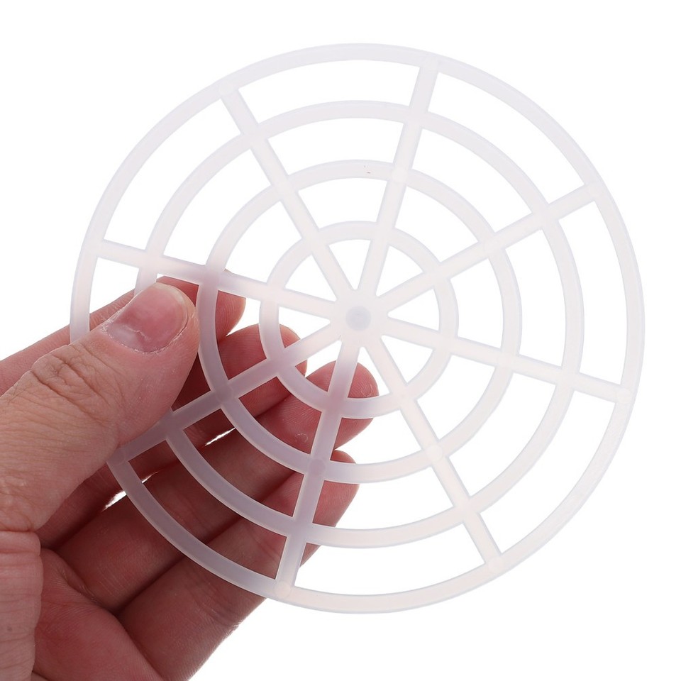 10 Pcs Plastic Pickle Press Mesh Plates Fermentation Presser Weights ...