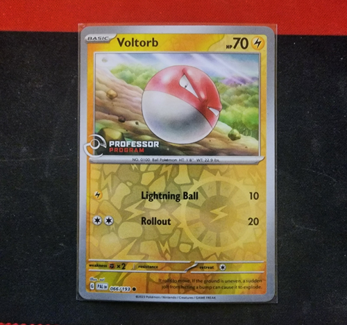 Voltorb 066/193 Paldea Evolved Professor Program Reverse Holo Promo | eBay