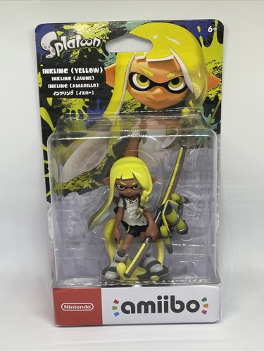 Nintendo Amiibo Figure Splatoon 3 Series Inkling Yellow NEW | eBay