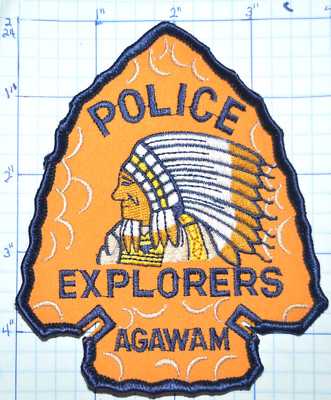 MASSACHUSETTS, AGAWAM POLICE EXPLORERS PATCH | eBay