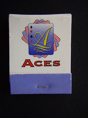 ACES SPORTING CLUB SPRINGVALE RD KEYSBOROUGH 0397015000 MATCHBOOK ...