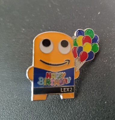 Amazon LEX2 Happy Birthday Peccy Pin | eBay