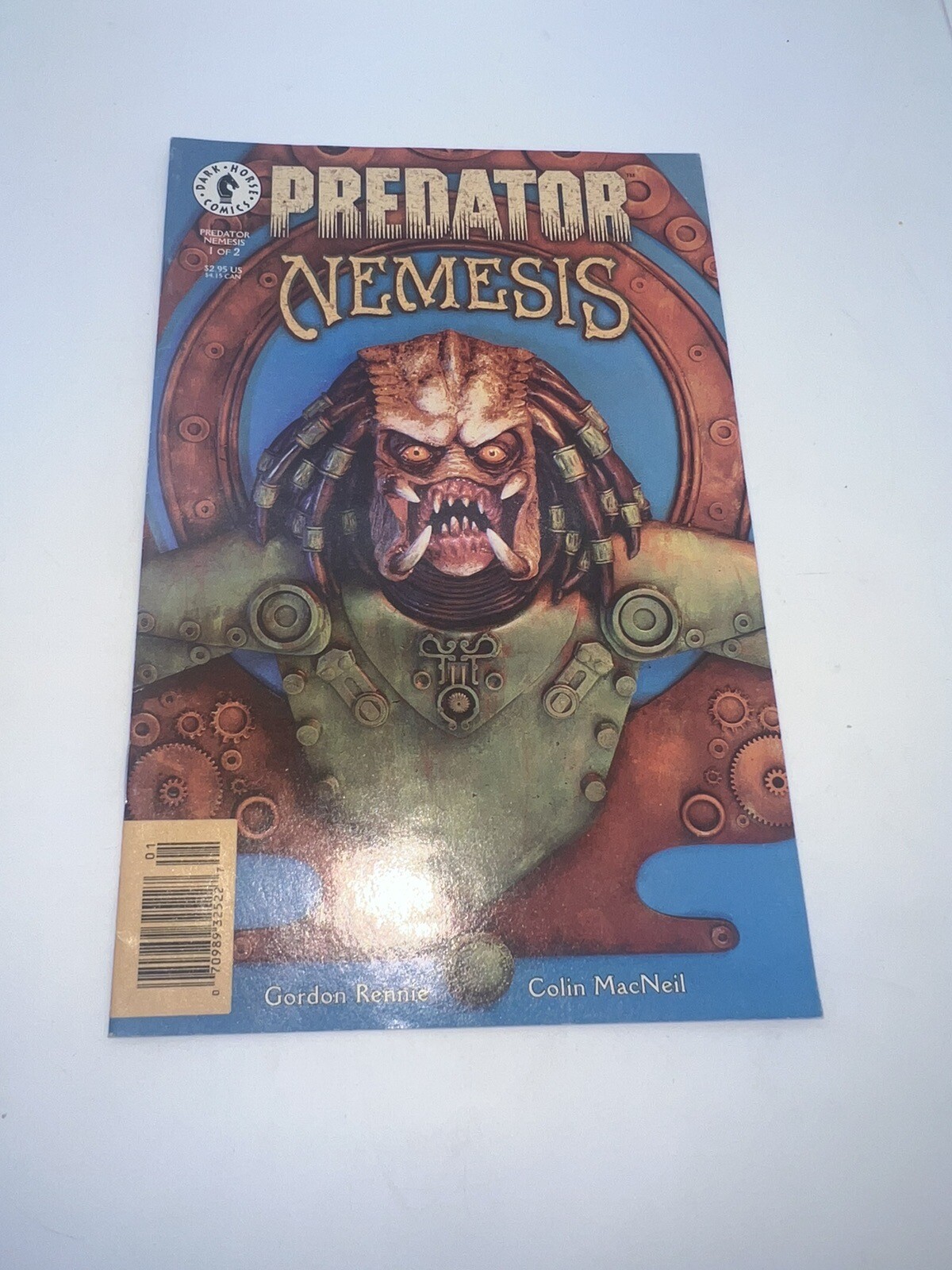 PREDATOR NEMESIS #1 DARK HORSE COMICS 1997 FINE+ RENNIE & MacNEIL SCI ...
