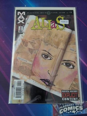 ALIAS #13 HIGH GRADE MAX COMIC BOOK TS20-11 | eBay