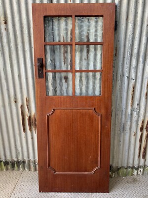Timber Glass Door - 805w x 2018h x 35d | eBay Australia