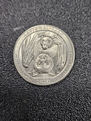 2020 d national park Bats quarter | eBay