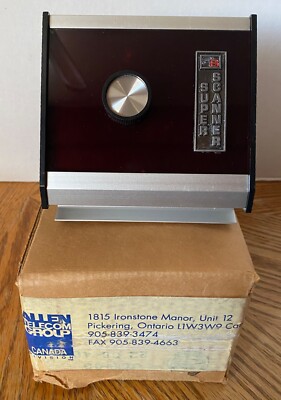 NOS Desktop Lighted Control Box for MS-119 Super Scanner CB Base ...