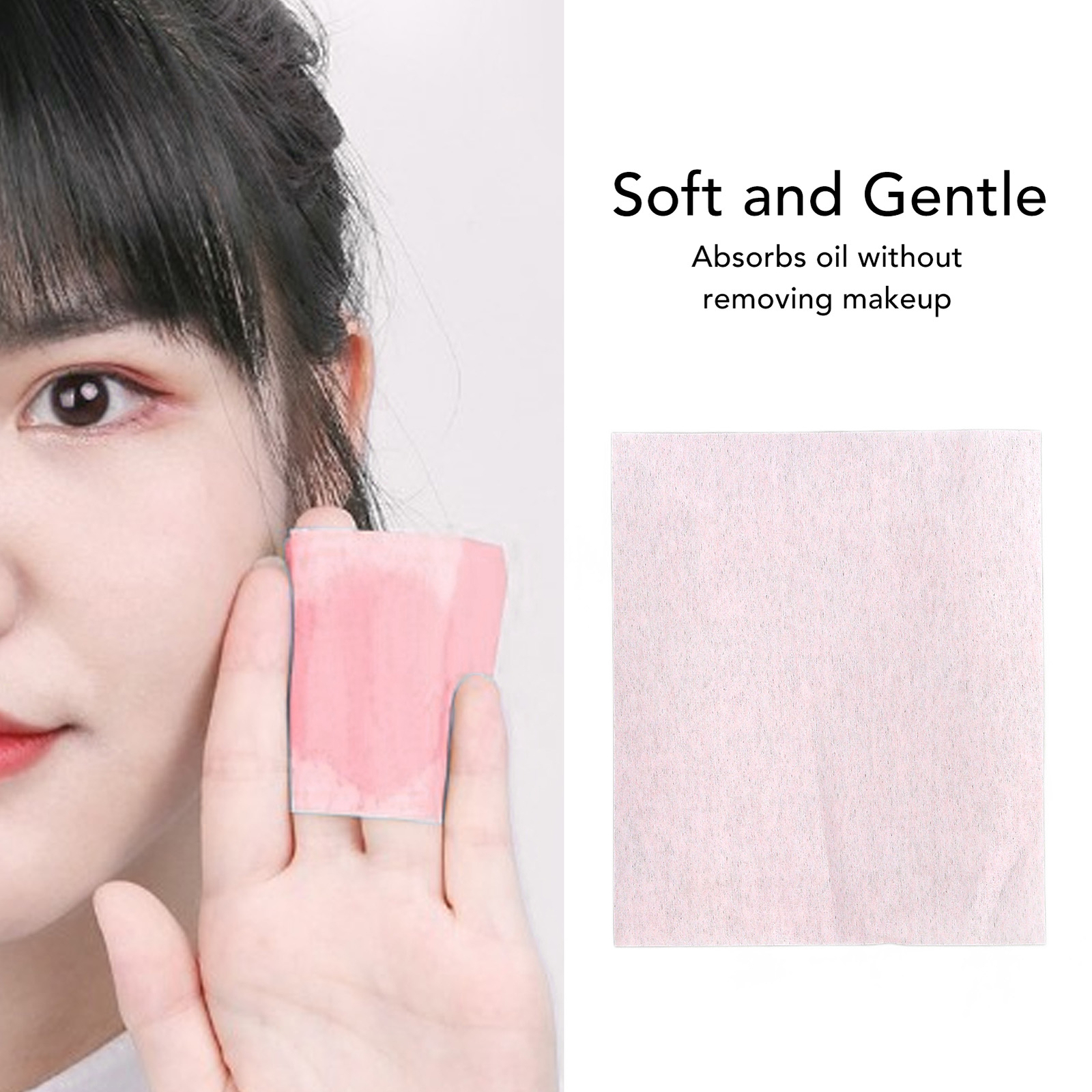 Oil Blotting Sheet Absorbing Skin Cleaning Paper Oily Control With ...