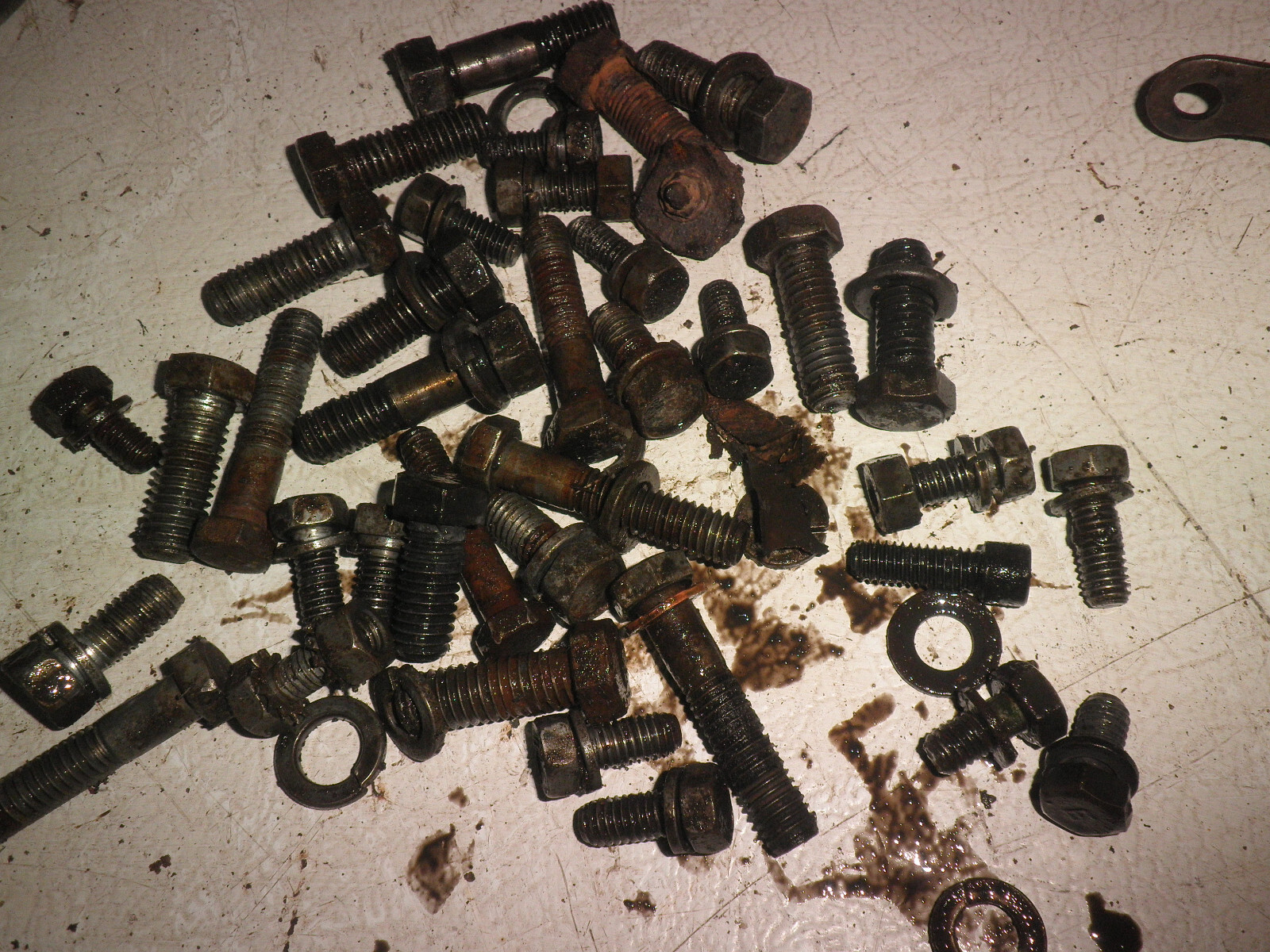 Willys Jeep Overland Super Hurricane L226 engine bolts misc | eBay