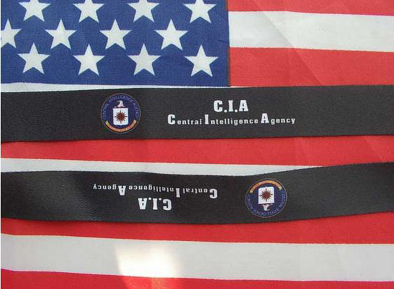 US Dept Of the Central Intelligence Agency CIA ID Card Holder Neck ...