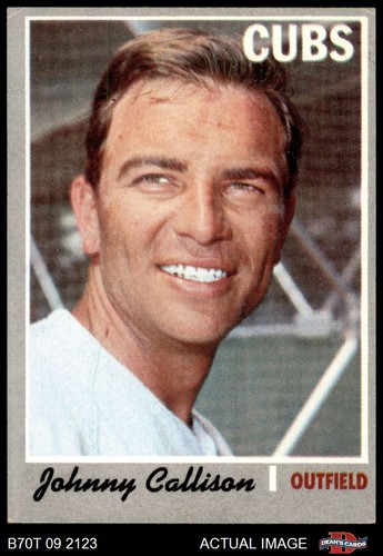 1970 Topps #375 Johnny Callison Cubs 2 - GOOD | eBay