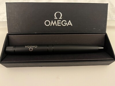 Omega Original Luxury All Black Edition Collective Pen With Omega Box ...