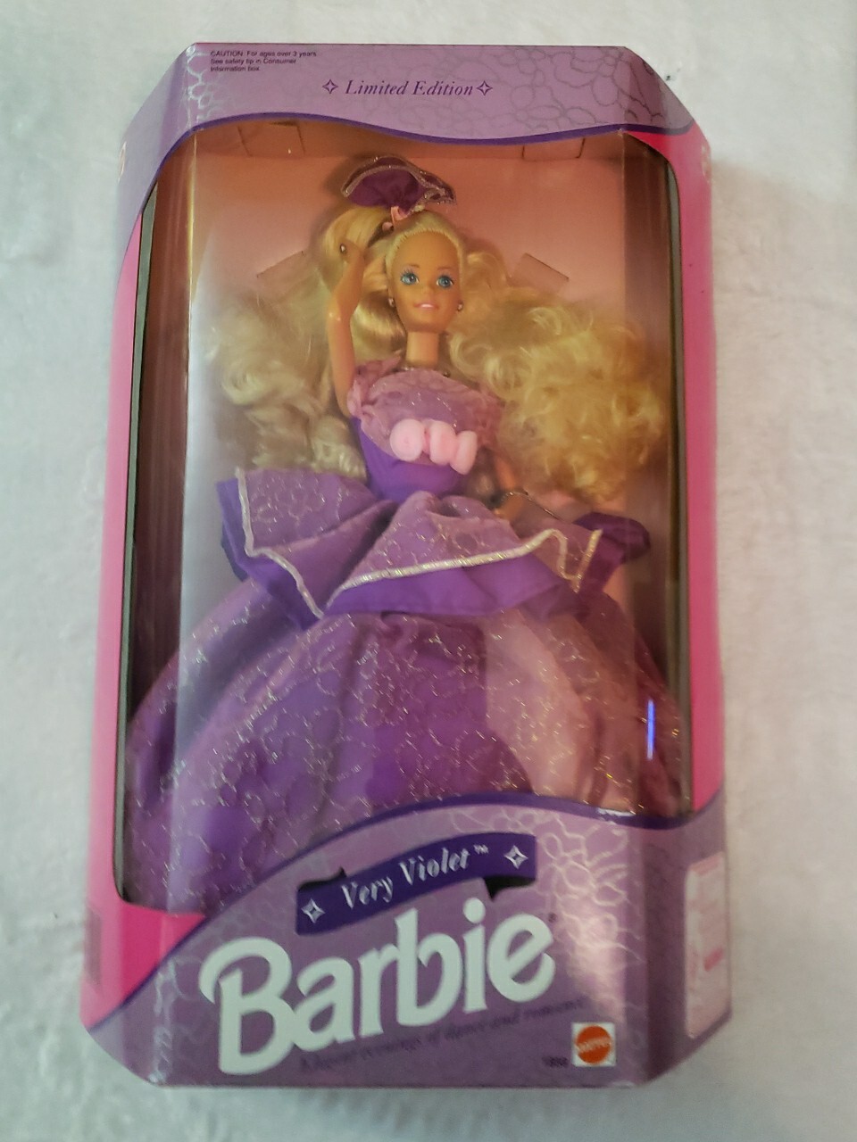 Very Violet Barbie Doll Special Limited Edition #1859 NRFB 1992 Mattel ...
