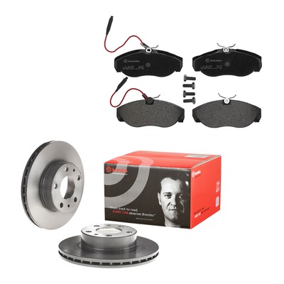 Brake discs set with Brake pads in front | eBay UK