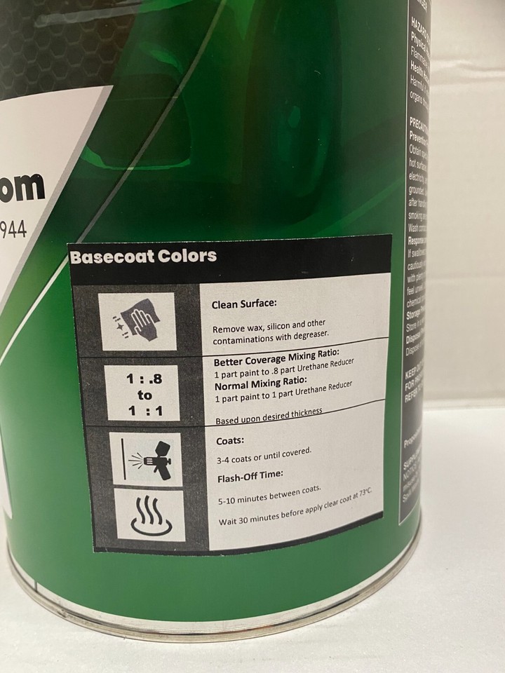 TOYOTA 1F7 Classic Silver Automotive basecoat paint Unreduced pick your ...