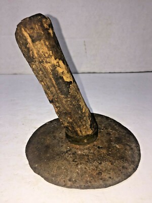 Primitive Antique Farm Tool Hog Pig Hide Hide Butcher Scraper Barn ...