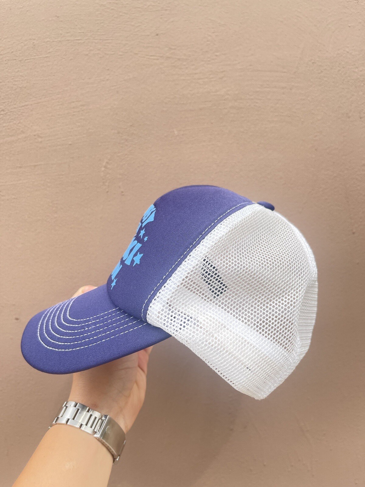 Stussy Trucker Hat Cap Uprock The Nation Crew - Gem