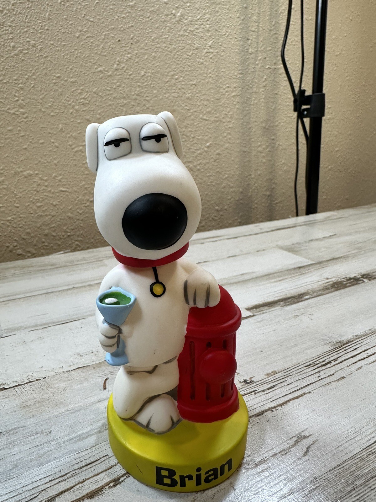 Brian Family Guy Bobblehead Dog Fire Hydrant Martini Bobble Head 2005 ...