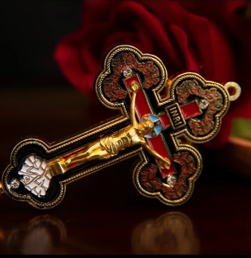 Latest Eastern Orthodox Church Cross Decorative Candlestick, Ritual ...