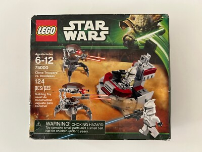 Lego 75000 Star Wars Clone Troopers Vs. Droidekas 2013 New in Box ...