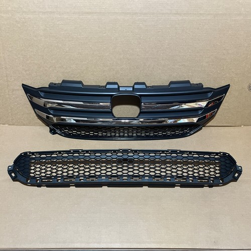 6PC Set 2016-2018 HONDA PILOT Front Bumper Upper & Lower Grille NEW | eBay