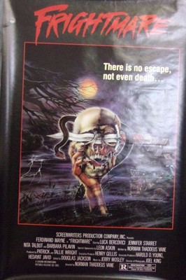 Frightmare Original 1983 Single Sided Movie Poster Nita Talbot Ferdt ...