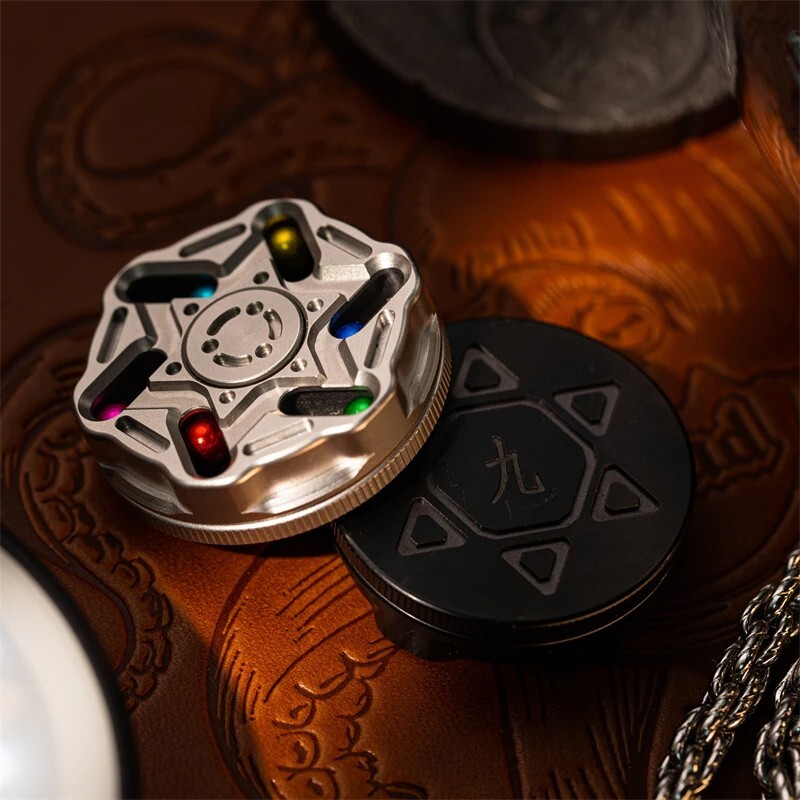 EDC Creative Stainless Steel Fidget Toy Novel Magnetic Fidget Coins | eBay