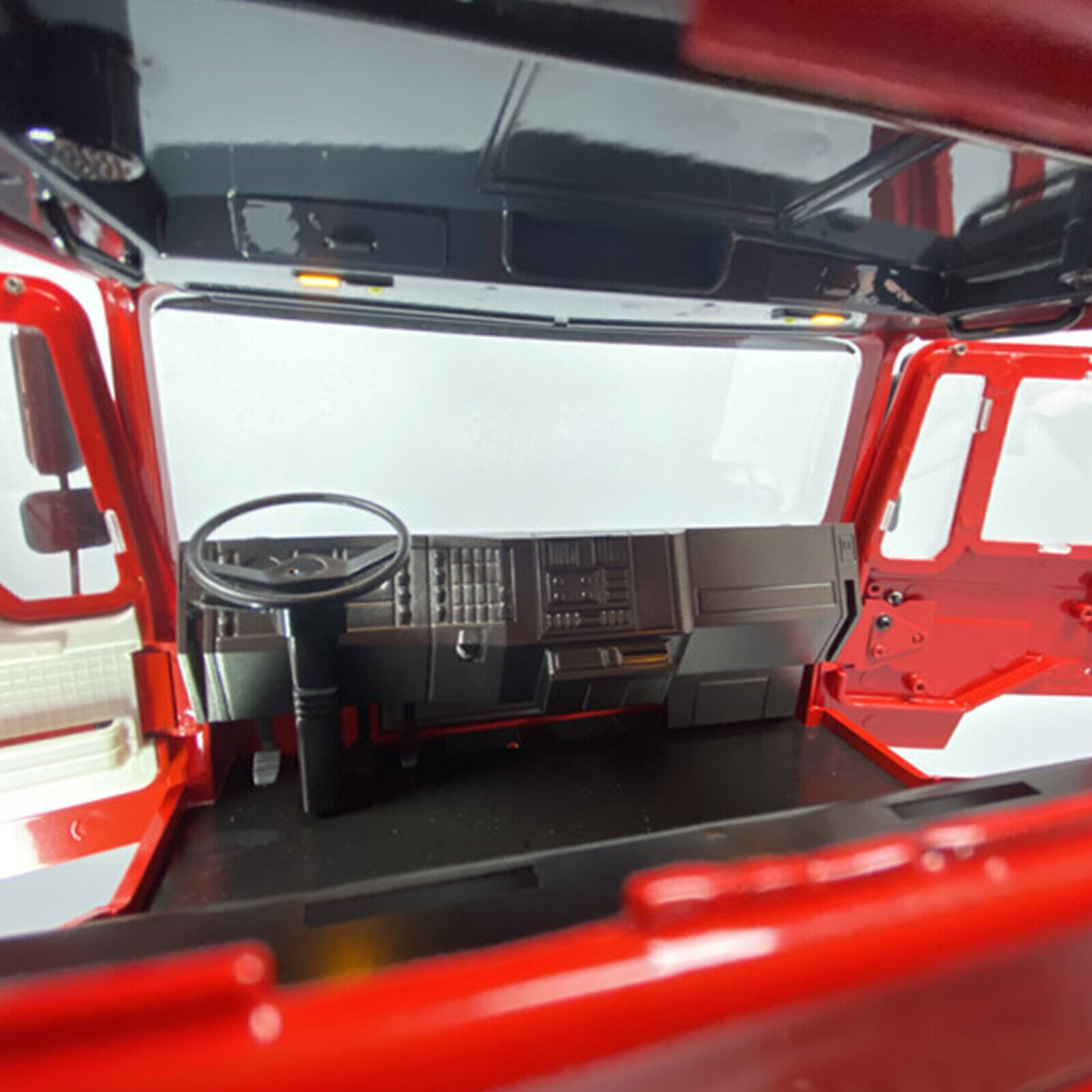 Low Top Interior with Light for 1/14 JX MAN F2000 Low Top Modified Cars ...