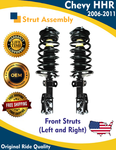 New OE Front Struts For 2006-2011 Chevrolet HHR 2.2L 2.4L Lifetime ...