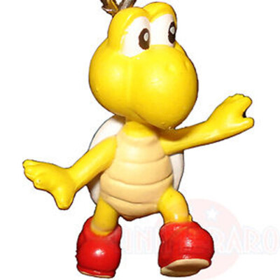 New Super Mario Bros Wii Enemy Part2 - KOOPA TROOPA Keychain Figure 1 ...