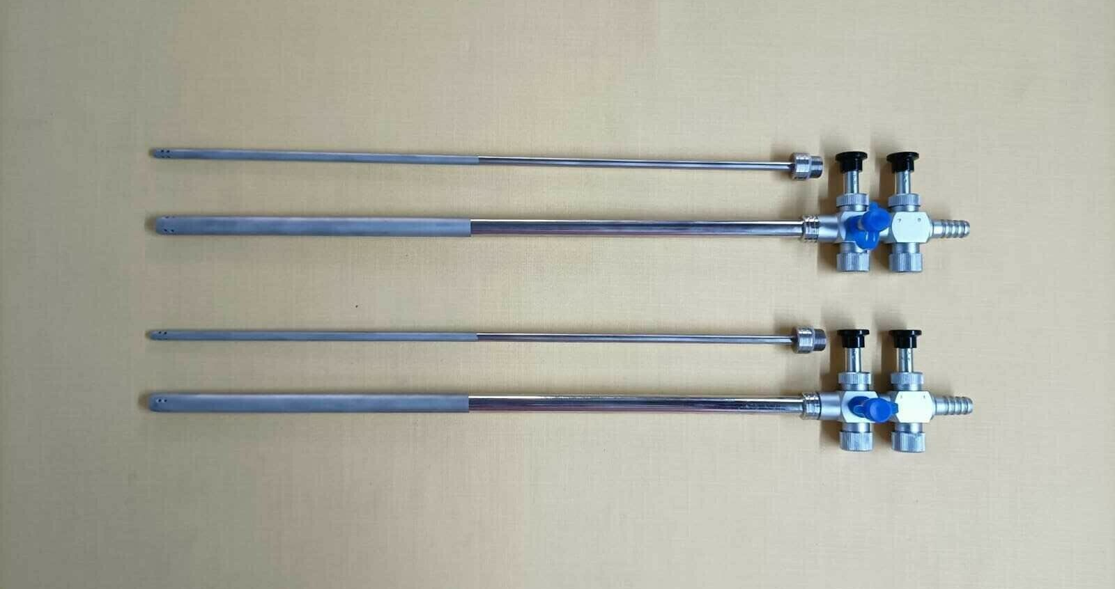 2pc Laparoscopic Trumpet Suction Irrigation 10-5mm Reusable Surgical ...