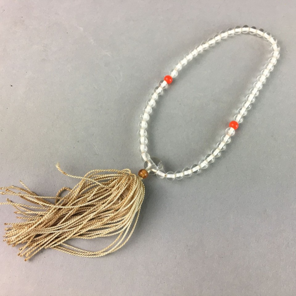 Japanese Buddhist Prayer Beads Vtg Juzu Rosary Bracelet JZ48 | eBay UK