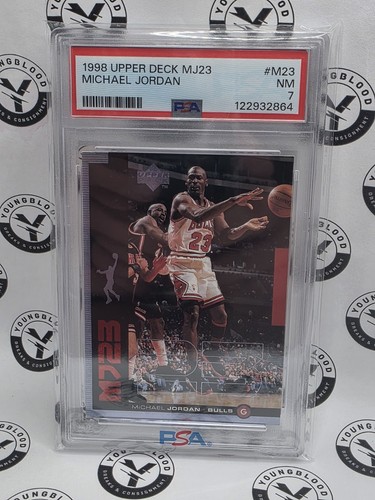 1998 Upper Deck MJ23 Michael Jordan #M23 -- PSA 7 | eBay