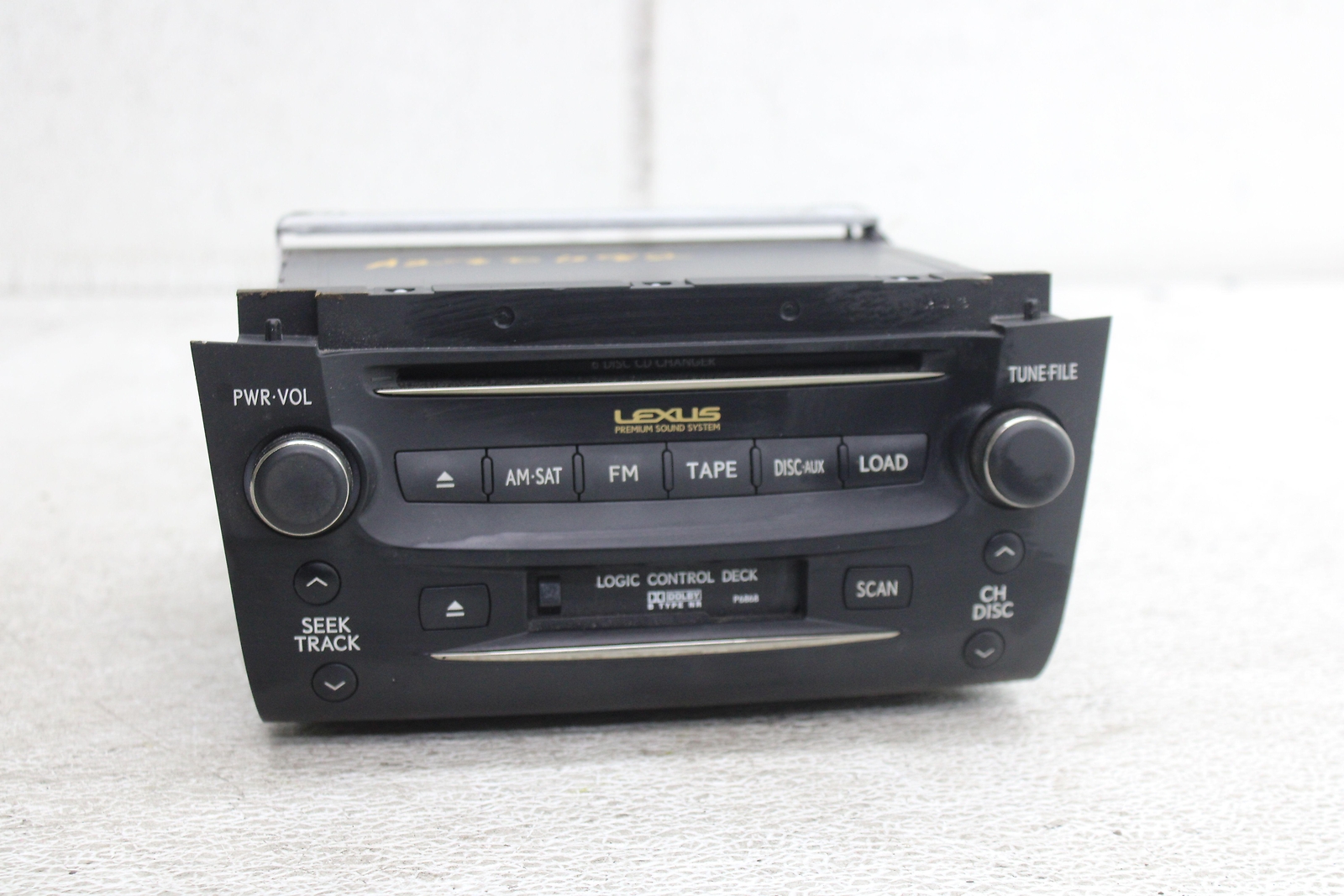 RADIO ID:86120-360F90-C0-1 W/O PREMIUM AUDIO SYSTEM 4DR LEXUS GS350 ...