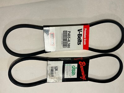 V-Belts package of (2) P465-4L380 | eBay