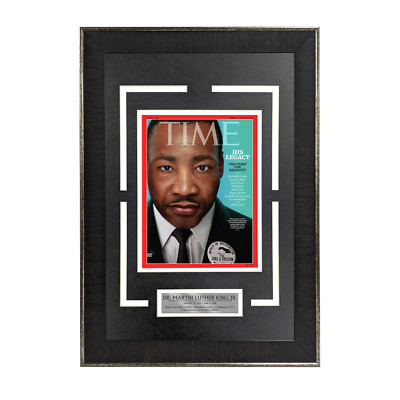Dr. Martin Luther King Jr. - Time Magazine Cover - Framed Photo | eBay