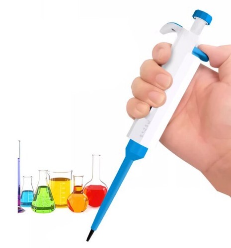 Lab Pipette Micropipette Adjustable Variable Micro Pipettes with Free ...