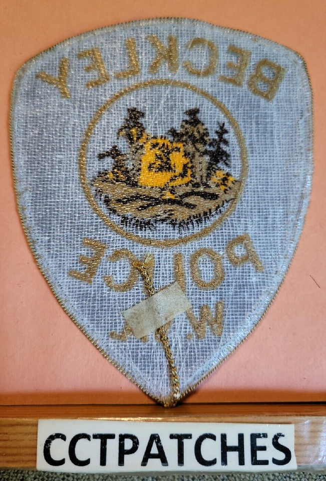 BECKLEY, WEST VIRGINIA POLICE SHOULDER PATCH WV | eBay