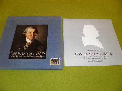 Rudolf Buchbinder - Haydn Edition XII - The Piano Works Vol. 3 - Box ...